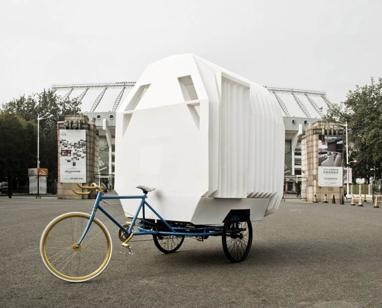 Tricycle House Makes Tiny Houses Look Decadent - LifeEdited